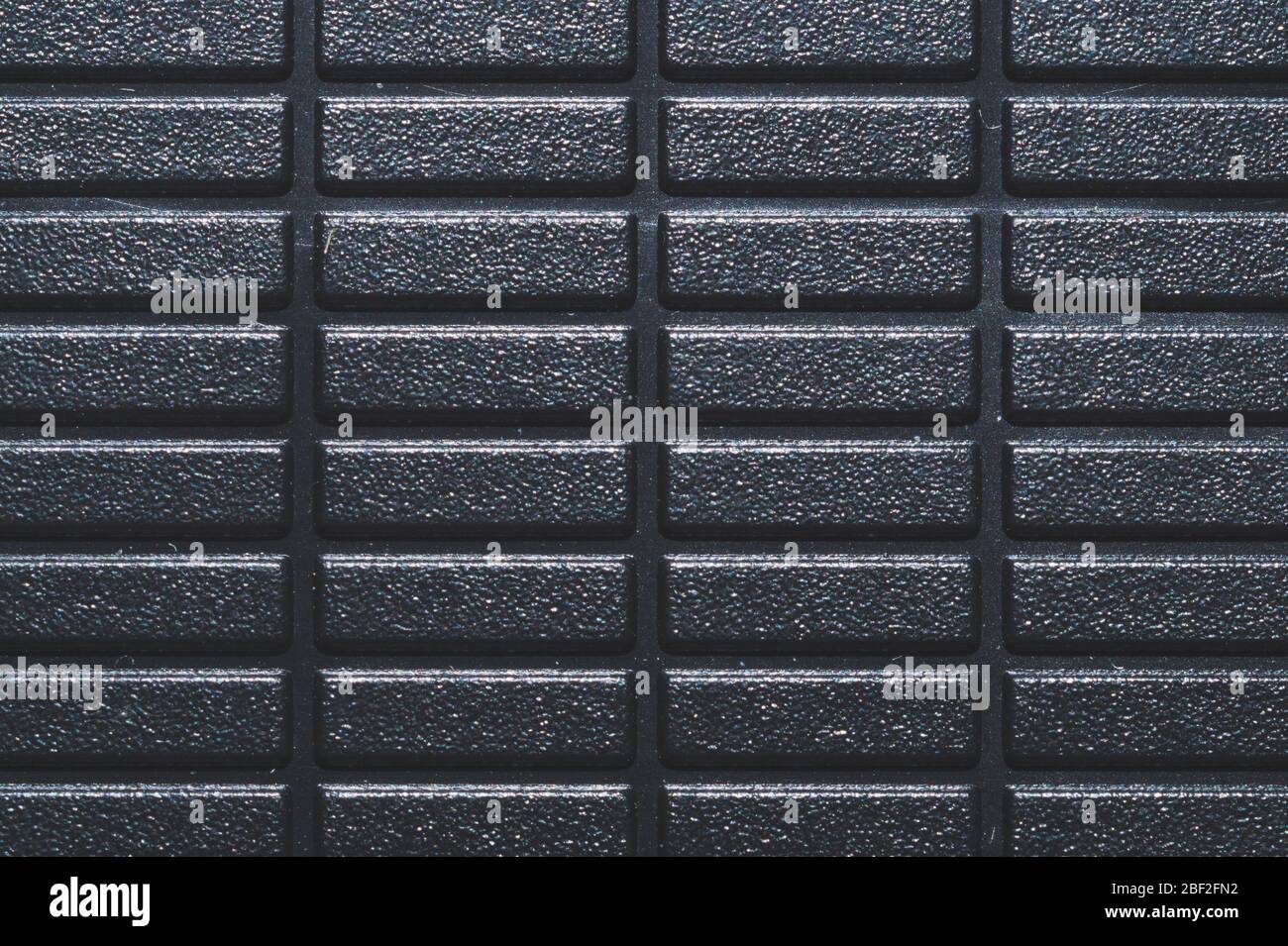 Black plastic texture. ribbed background Stock Photo - Alamy
