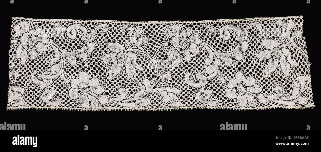 Fragment. Design of curving stem with flowers and leaves Stock Photo ...