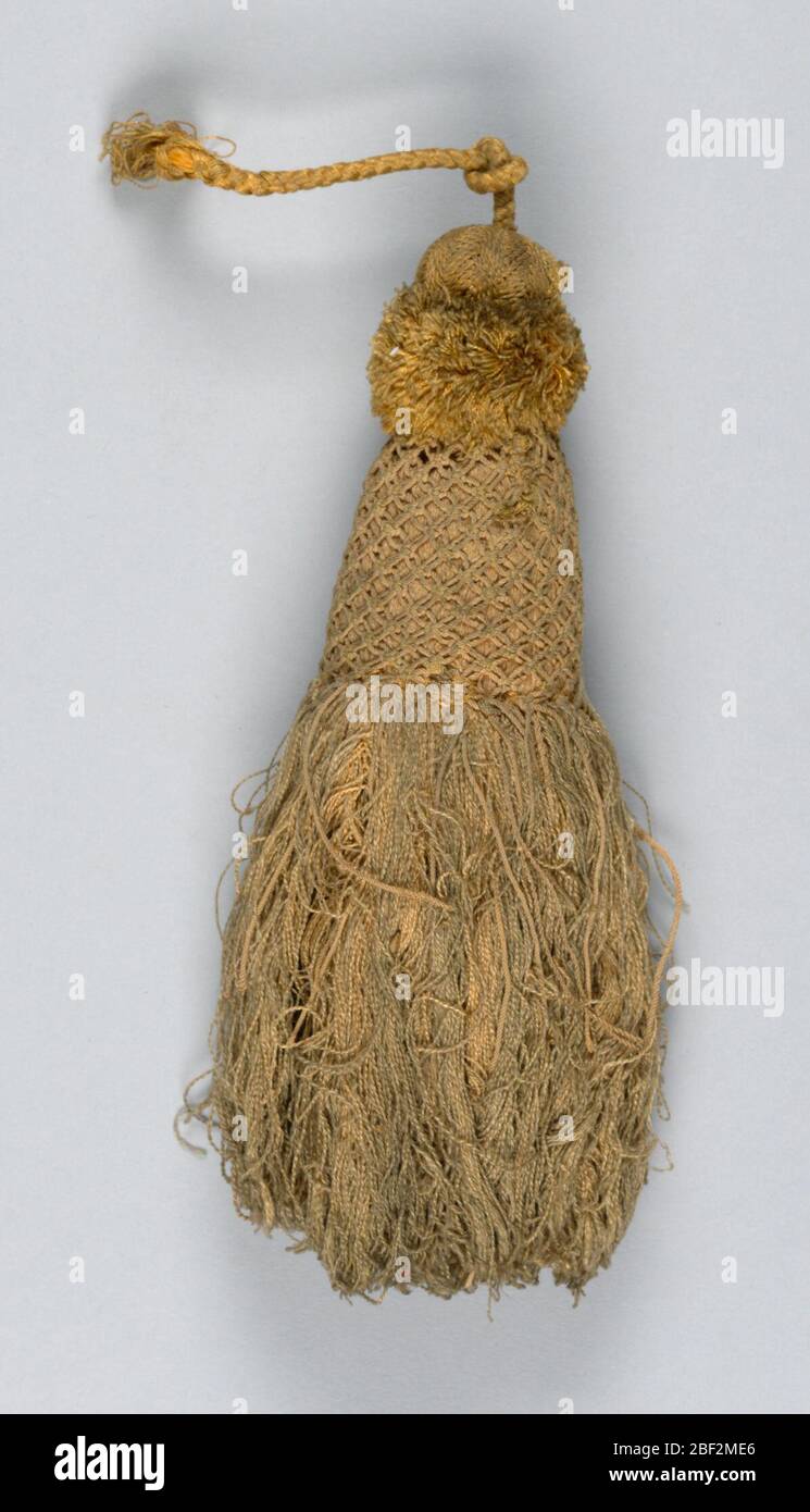 Gold braided tassel hi-res stock photography and images - Alamy