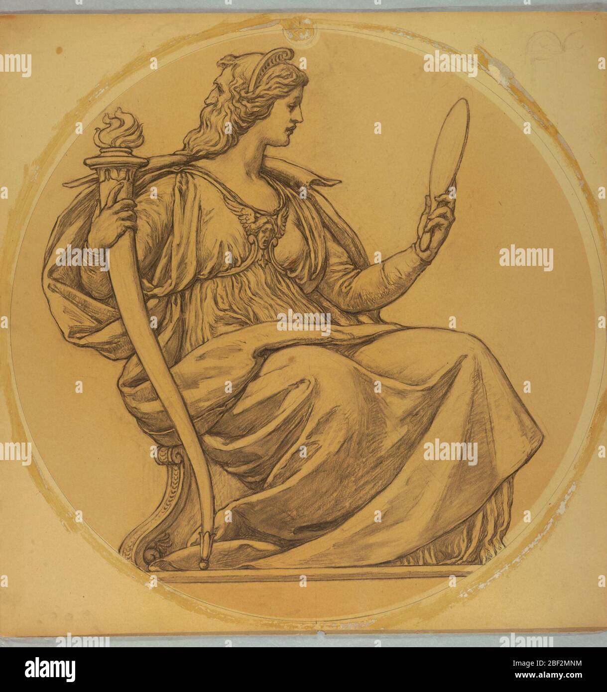 Study for Prudence Lunette in Hudson County Courthouse Jersey City NJ ...