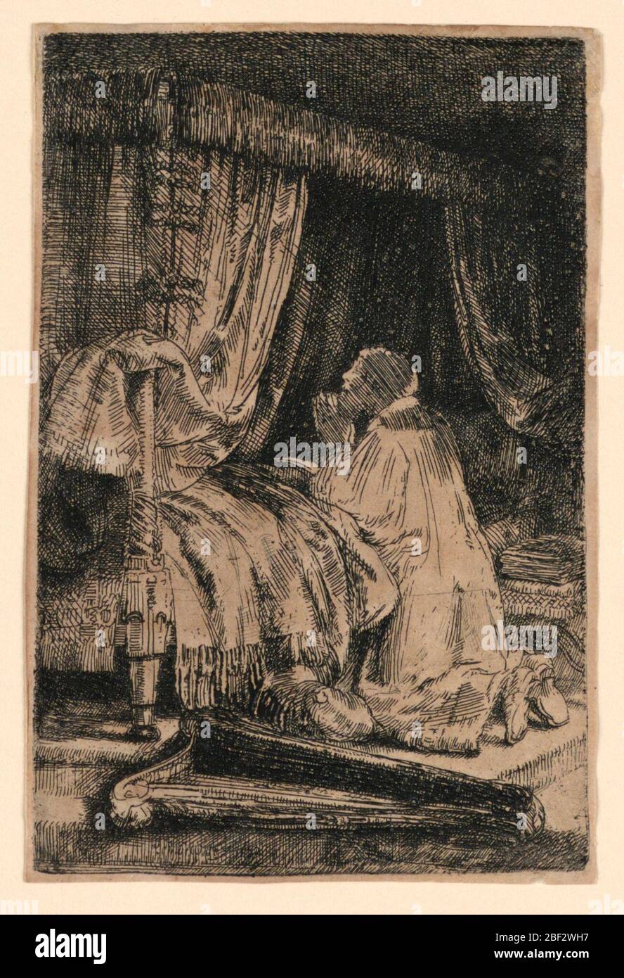 David in prayer hi-res stock photography and images - Alamy