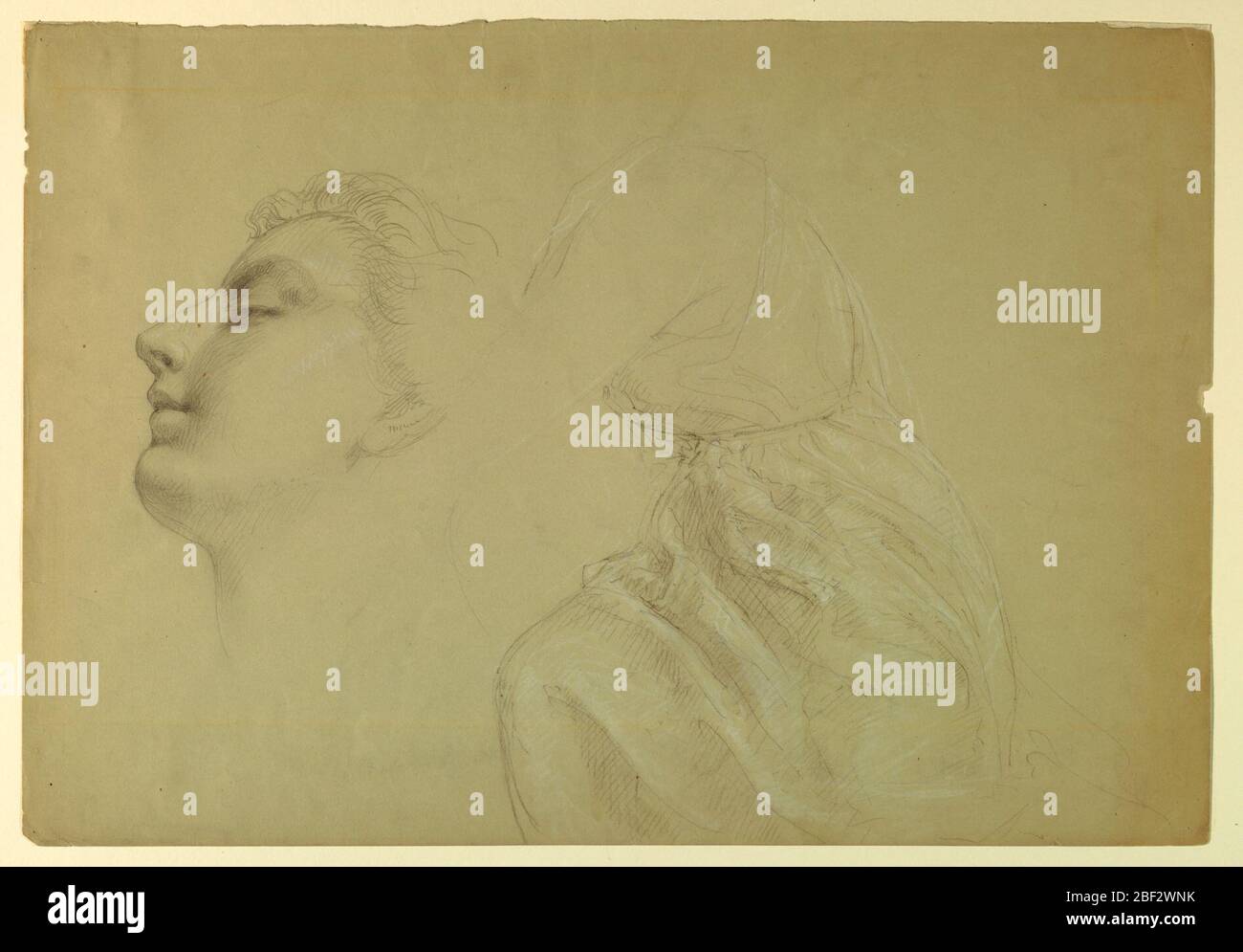 Three head studies hi-res stock photography and images - Alamy