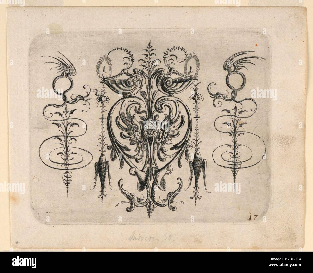 Plate 17 from New Grotteken Buch New Grotesque Book. Ornamental ...