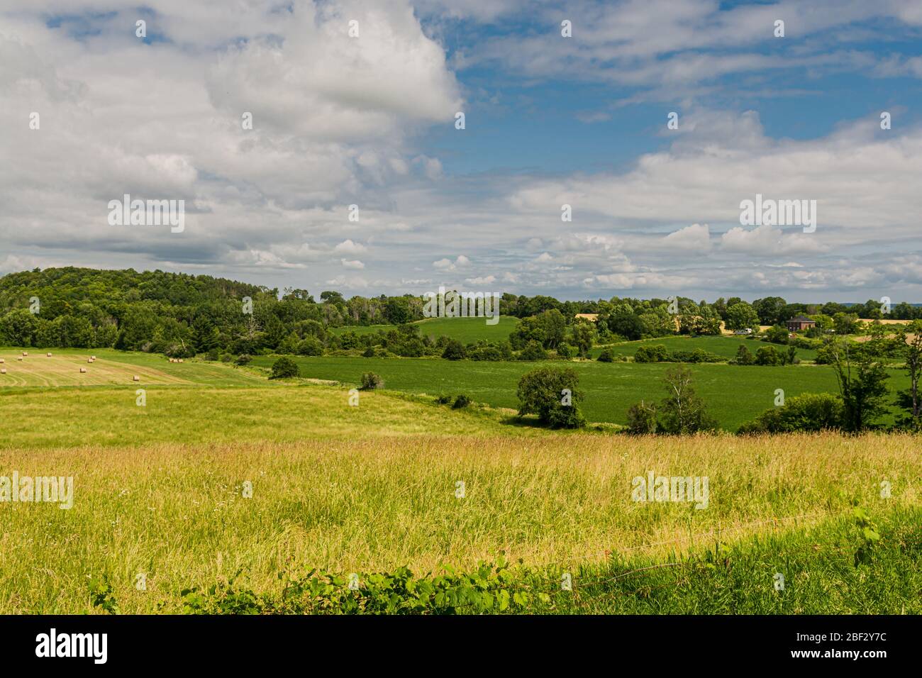 Rural Farm Fields landscape Stock Photo - Alamy