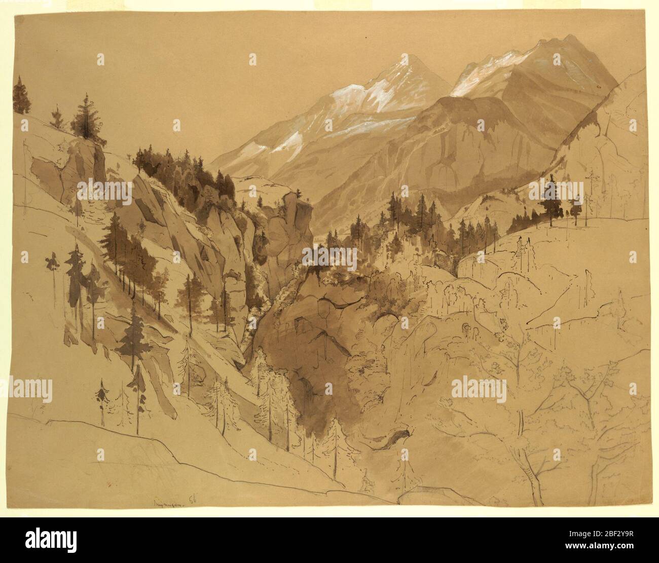 Landscape valley between mountains hi-res stock photography and images ...