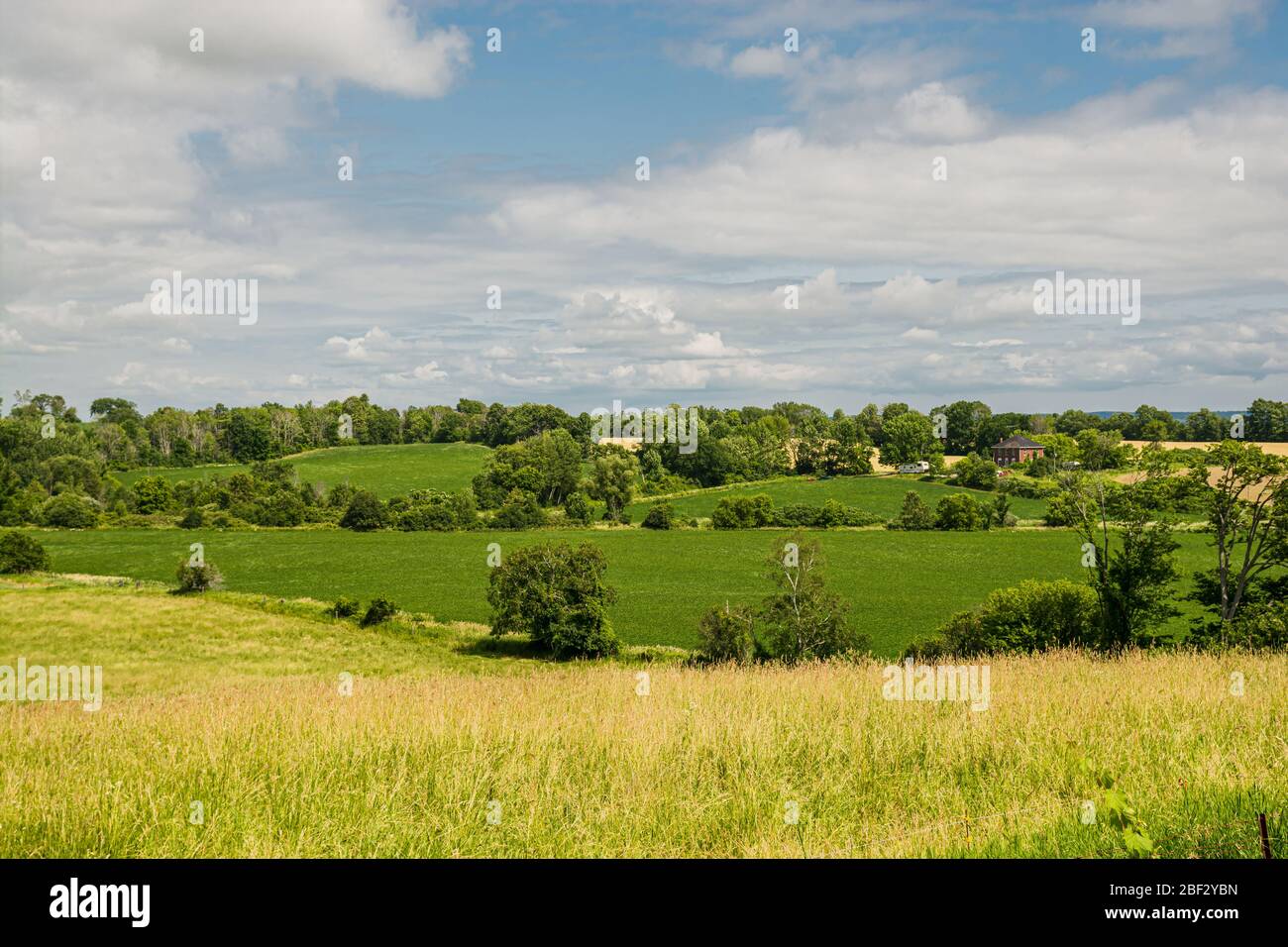 Rural farm fields landscape hi-res stock photography and images - Alamy