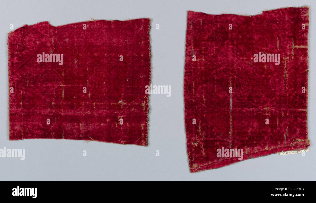 Red embossed velvet hi-res stock photography and images - Alamy