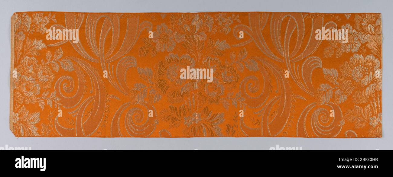 Samples. a. rust color ground with off-white and light rust colorb ...