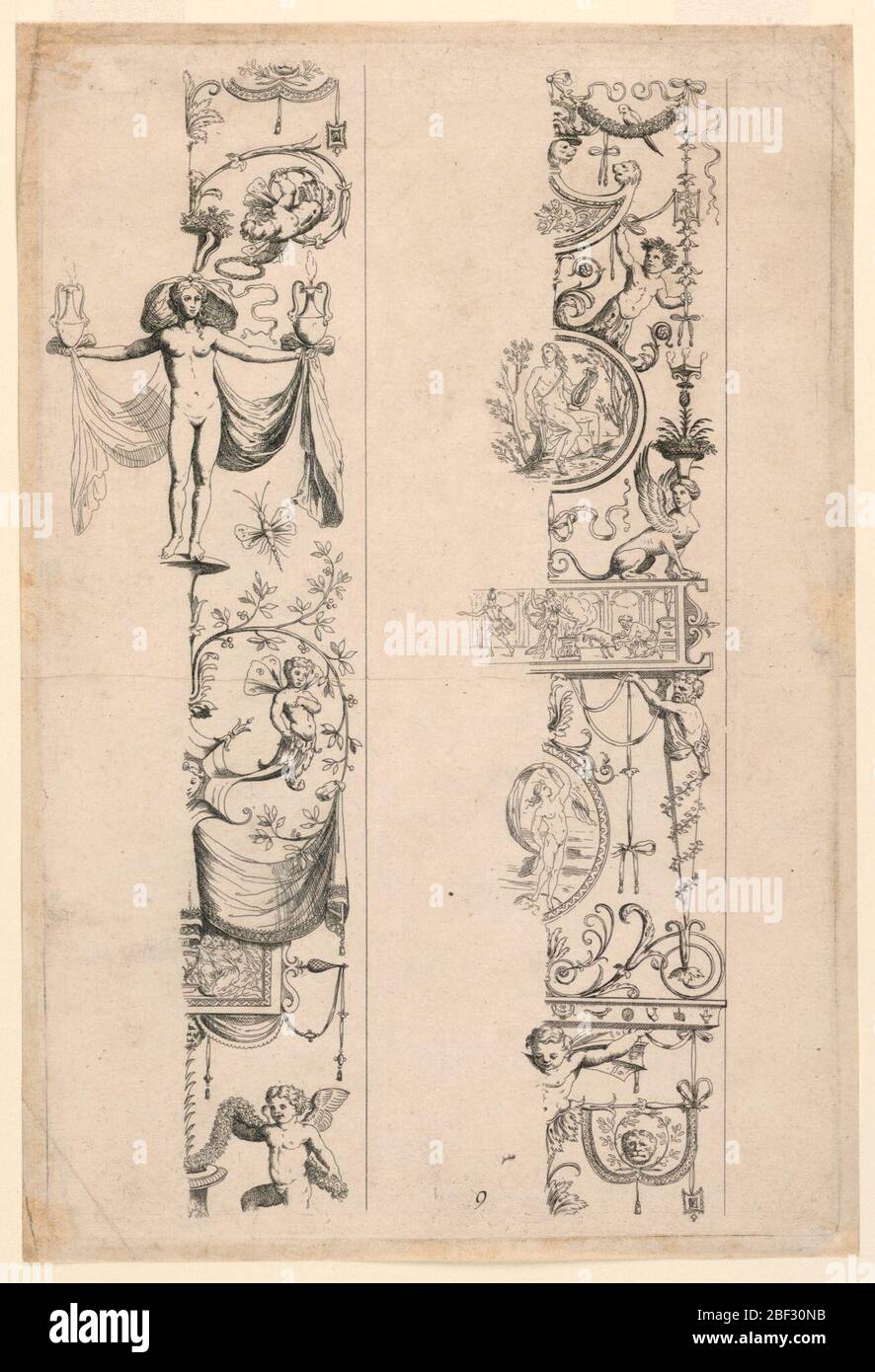 Grotesque ornament hi-res stock photography and images - Alamy