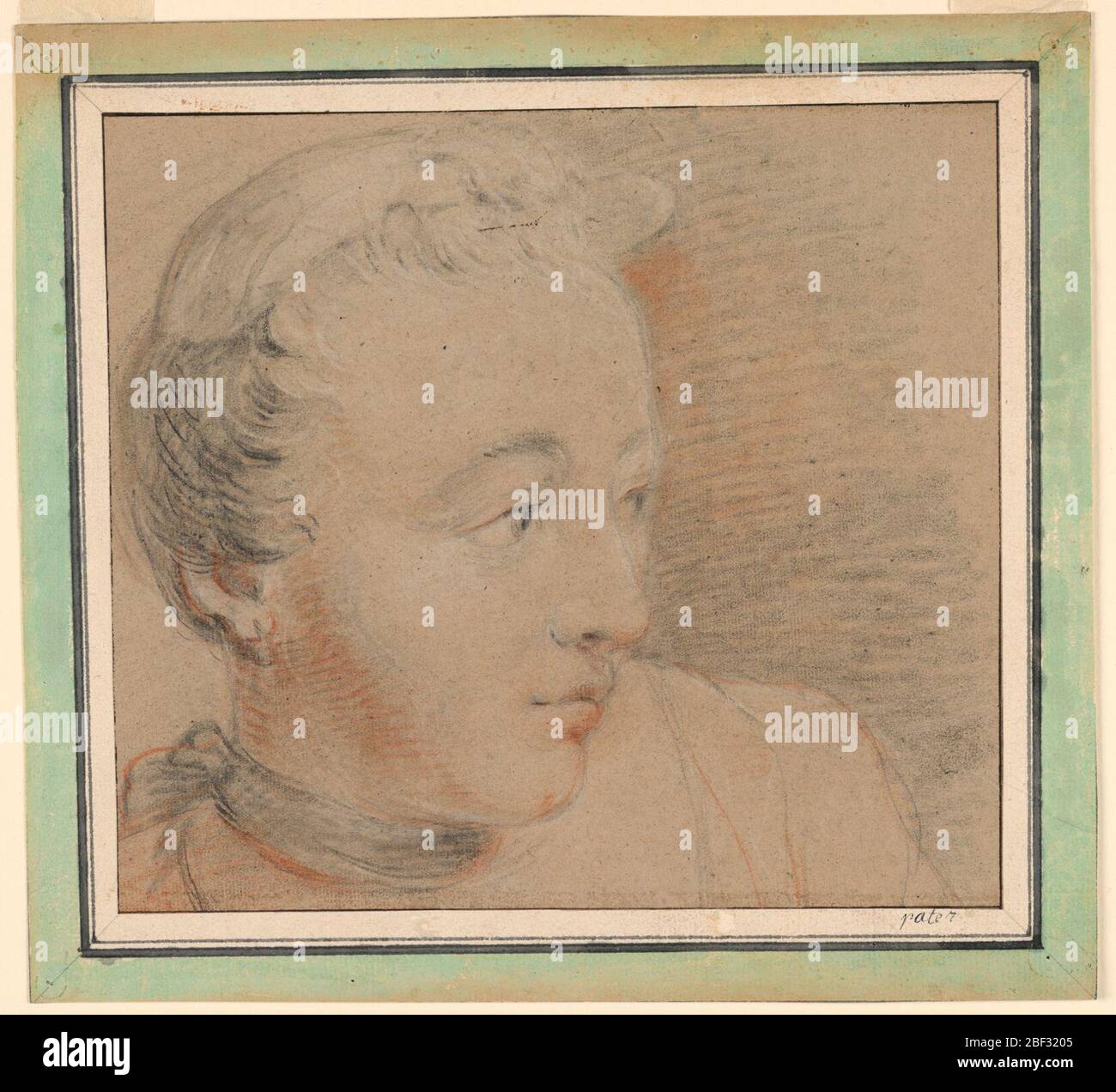 Three quarter profile turned rightward hi-res stock photography and ...