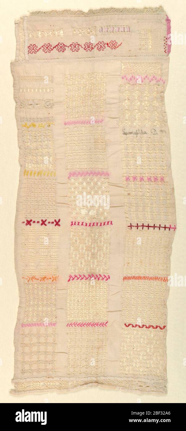 Small sampler hi-res stock photography and images - Alamy