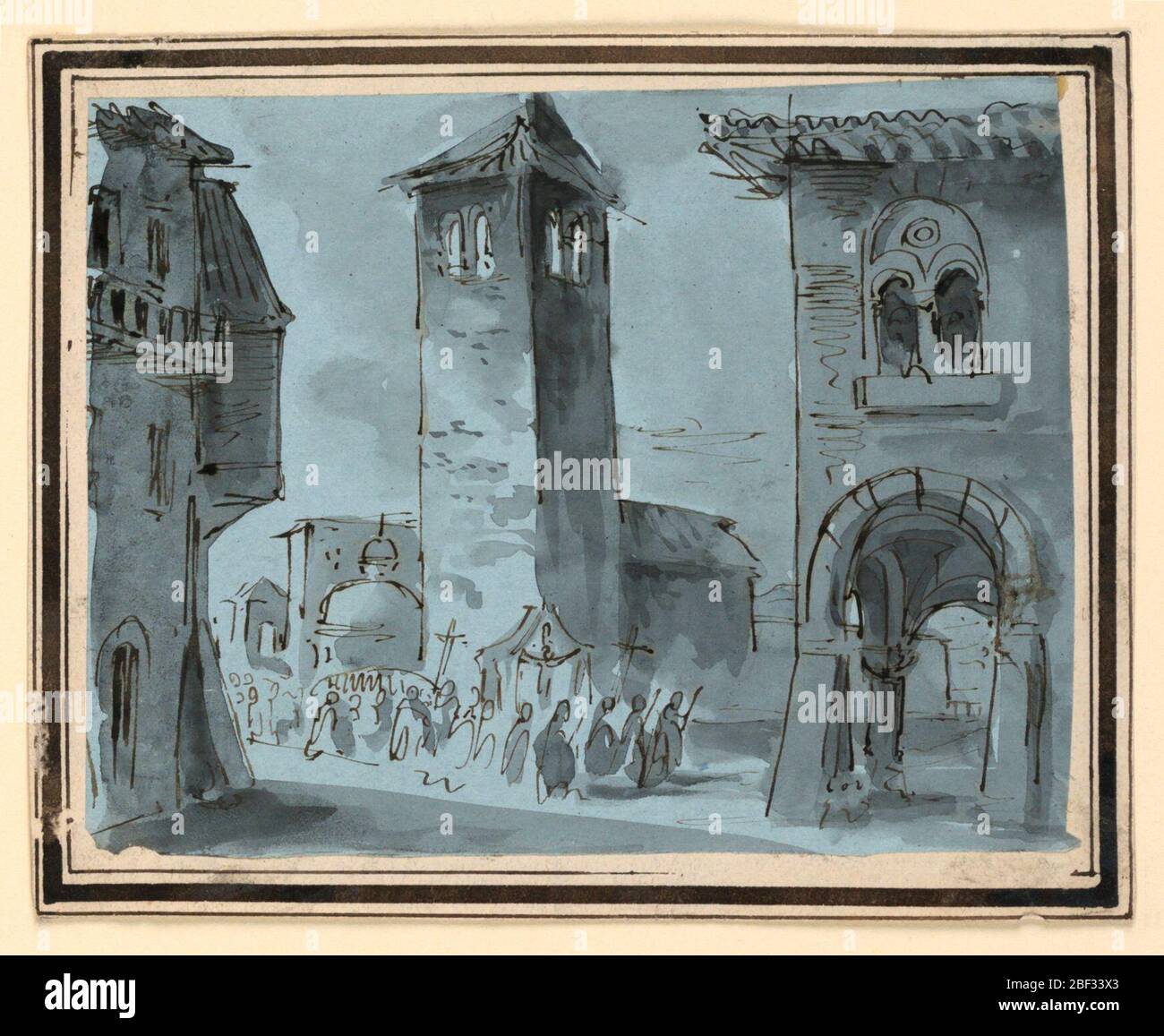 Crucifix moving across street hi-res stock photography and images - Alamy