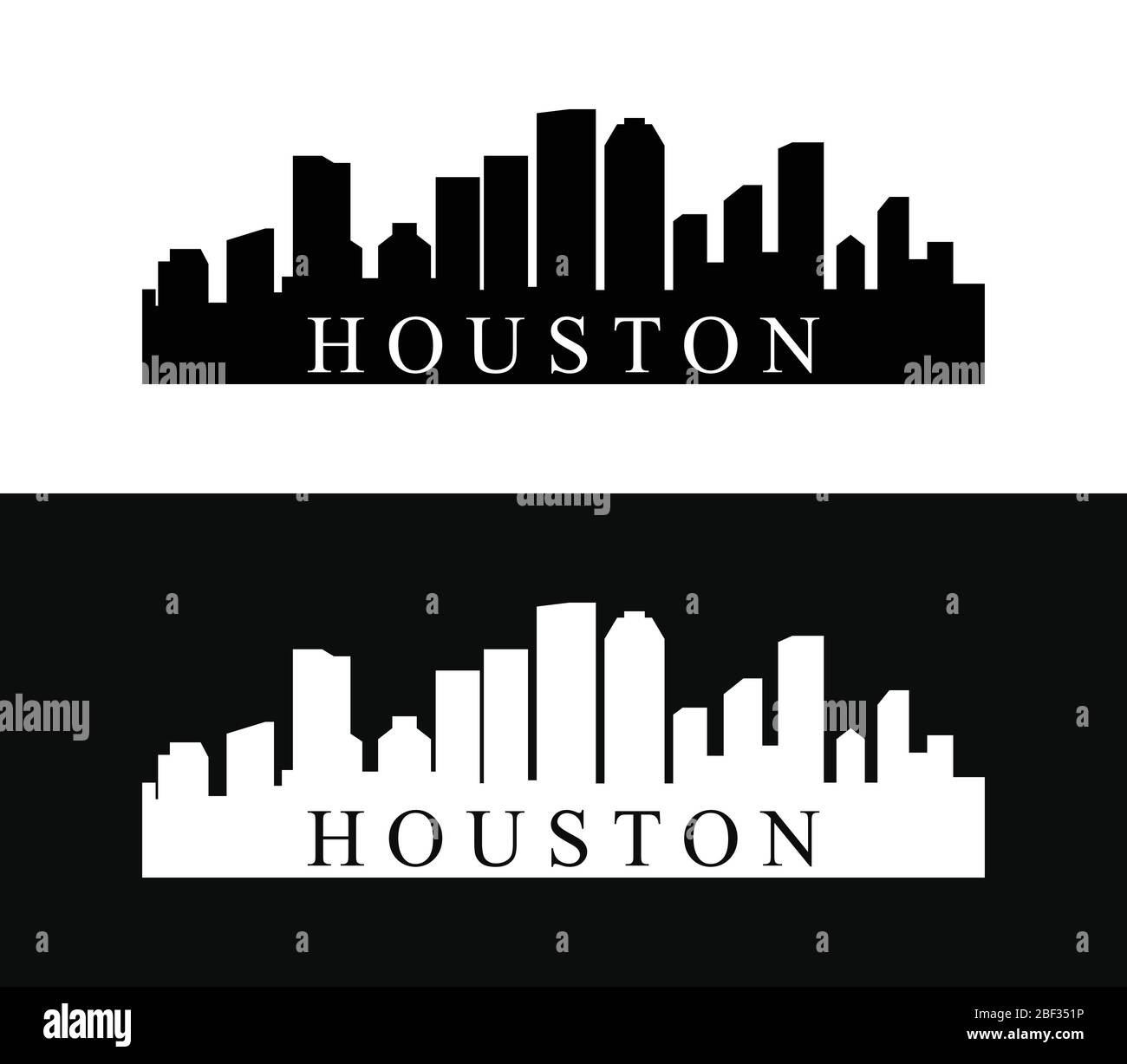 Houston icon illustrated in vector on white background Stock Vector ...