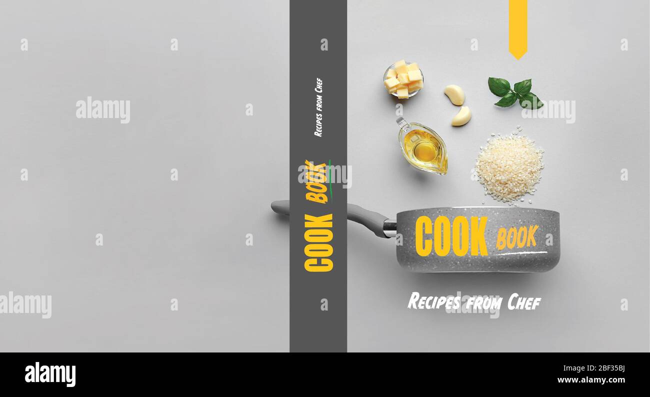 Print template cook book hi-res stock photography and images - Alamy