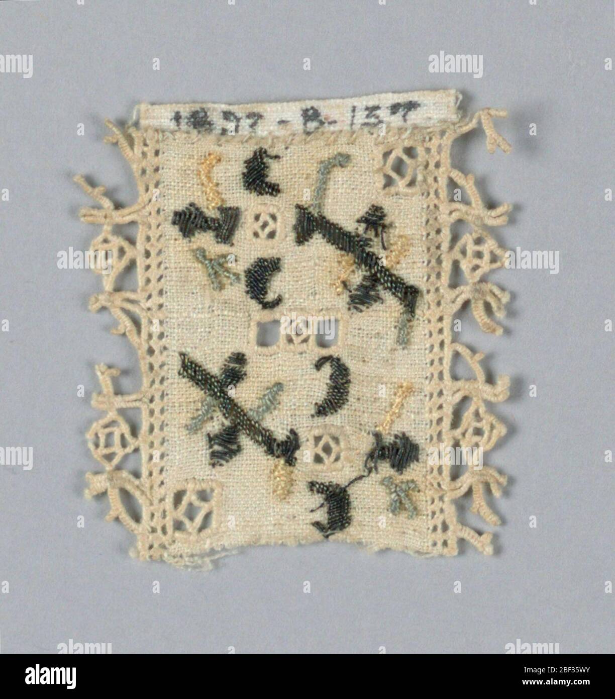 Reticella squares hi-res stock photography and images - Alamy