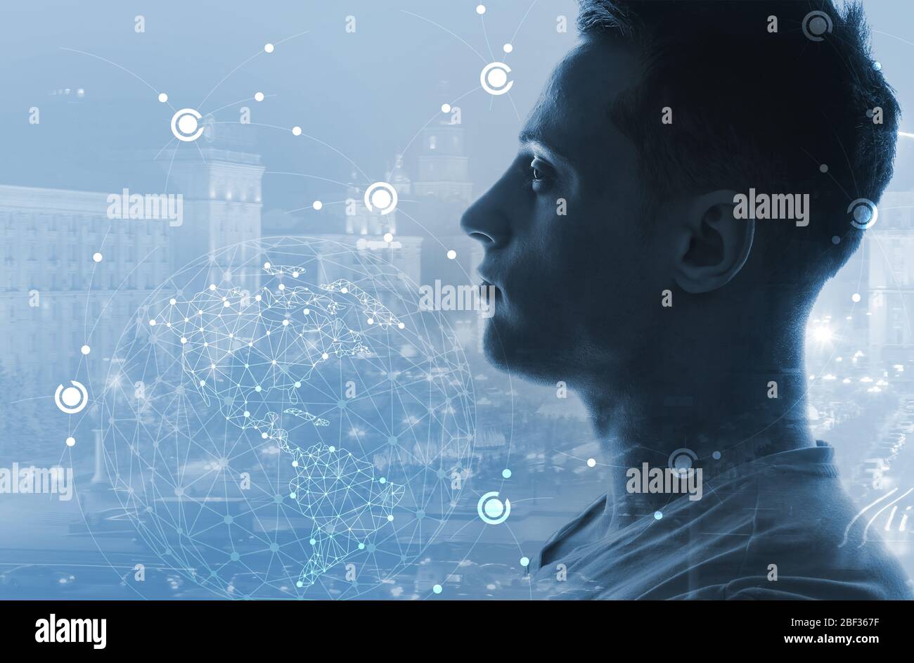Triple exposure hi-res stock photography and images - Alamy