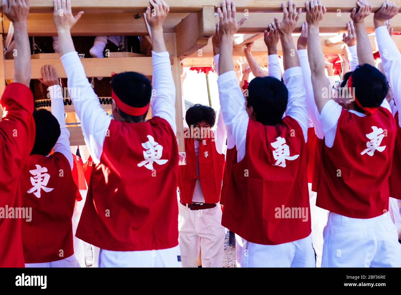 Japanese yatai festival in Himeji, Japan Stock Photo - Alamy