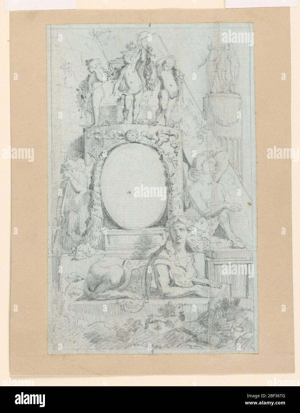 Design for a Frontispiece Stock Photo - Alamy