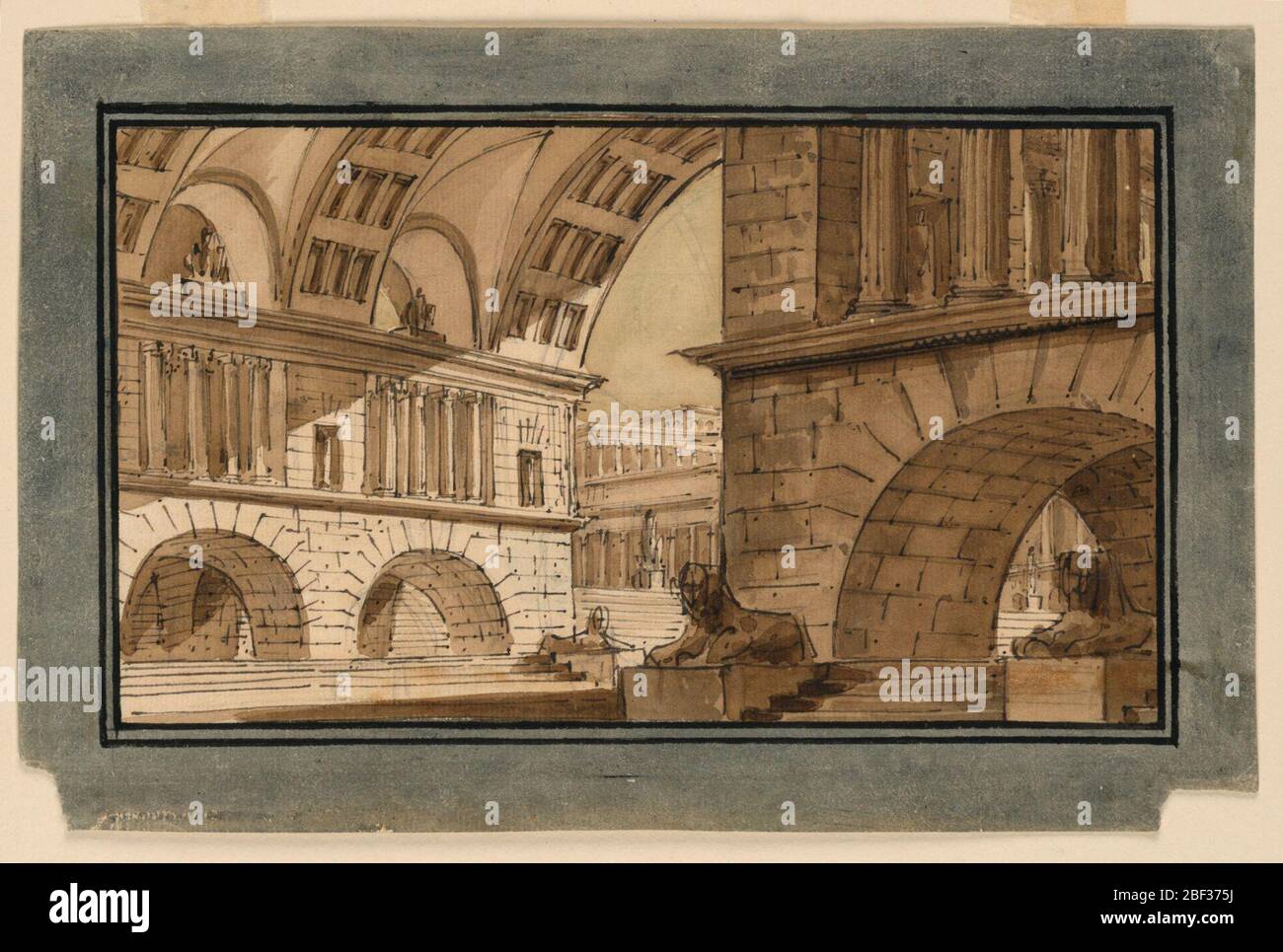 Stage Design Group of Temple Buildings. Horizontal rectangle. Group of ...