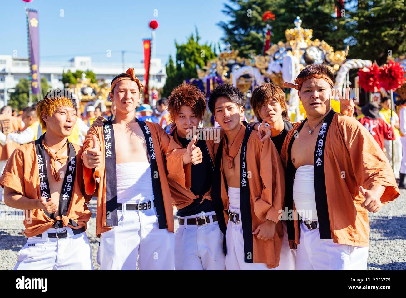 Japanese yatai festival in Himeji, Japan Stock Photo - Alamy