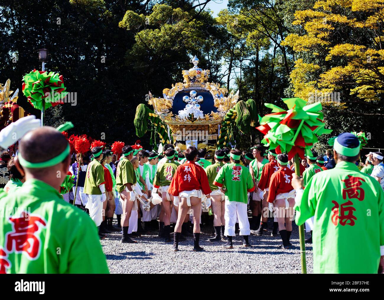 Japanese yatai festival in Himeji, Japan Stock Photo - Alamy