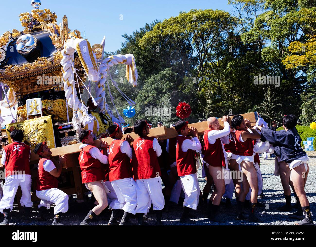 Japanese yatai festival in Himeji, Japan Stock Photo - Alamy