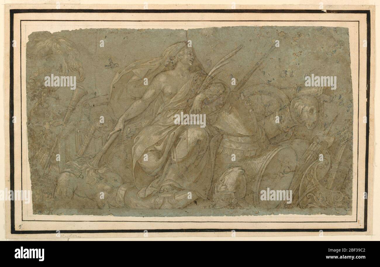 Peace Burning Attributes of War Stock Photo - Alamy
