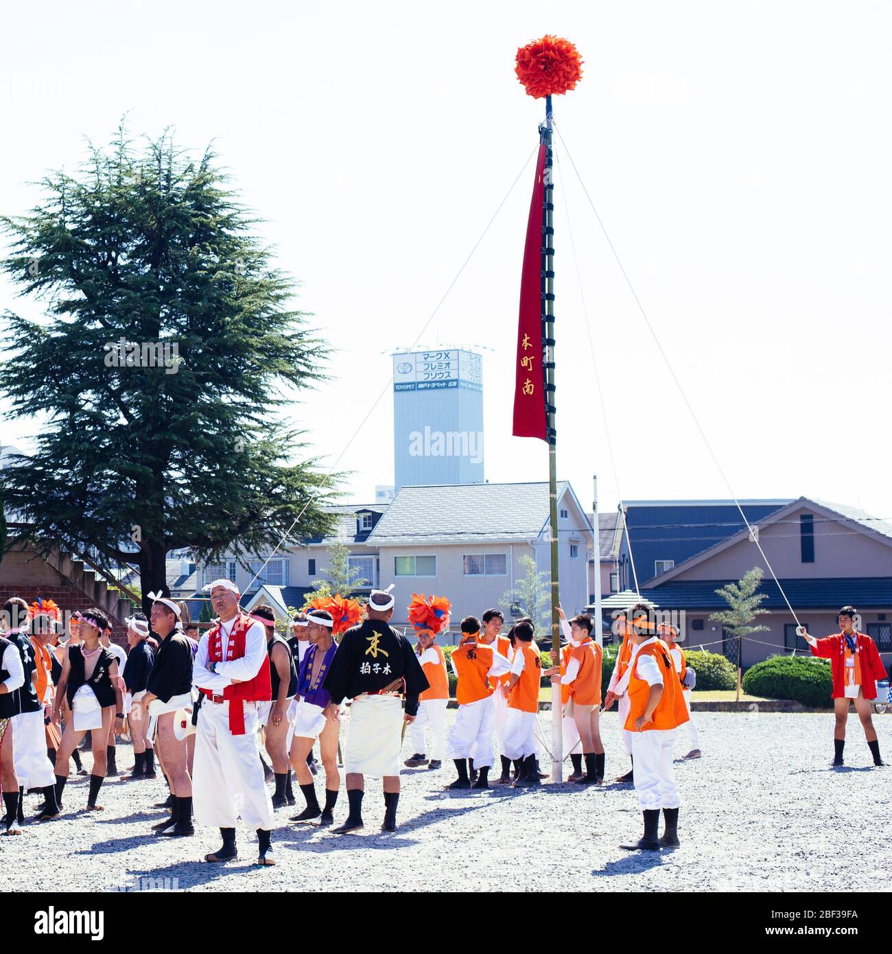 Japanese yatai festival in Himeji, Japan Stock Photo - Alamy