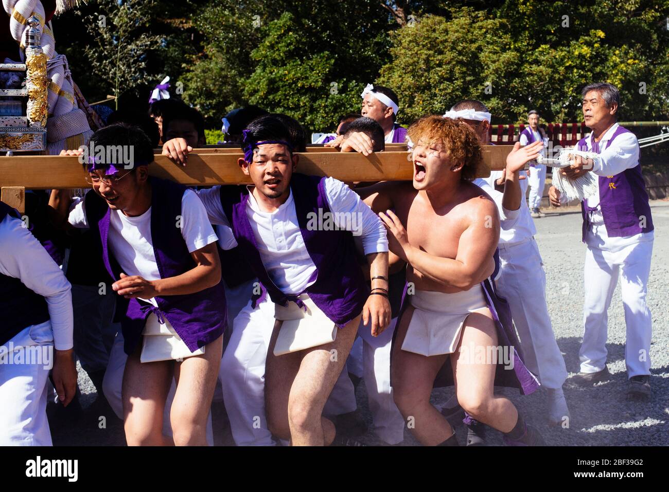 Japanese yatai festival in Himeji, Japan Stock Photo - Alamy