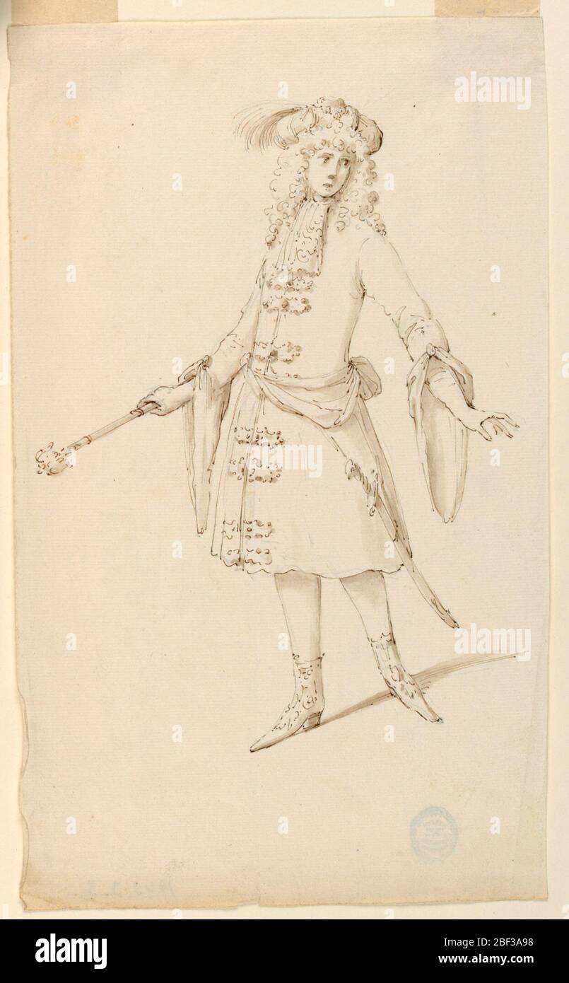 In his hand a command staff hi-res stock photography and images - Alamy