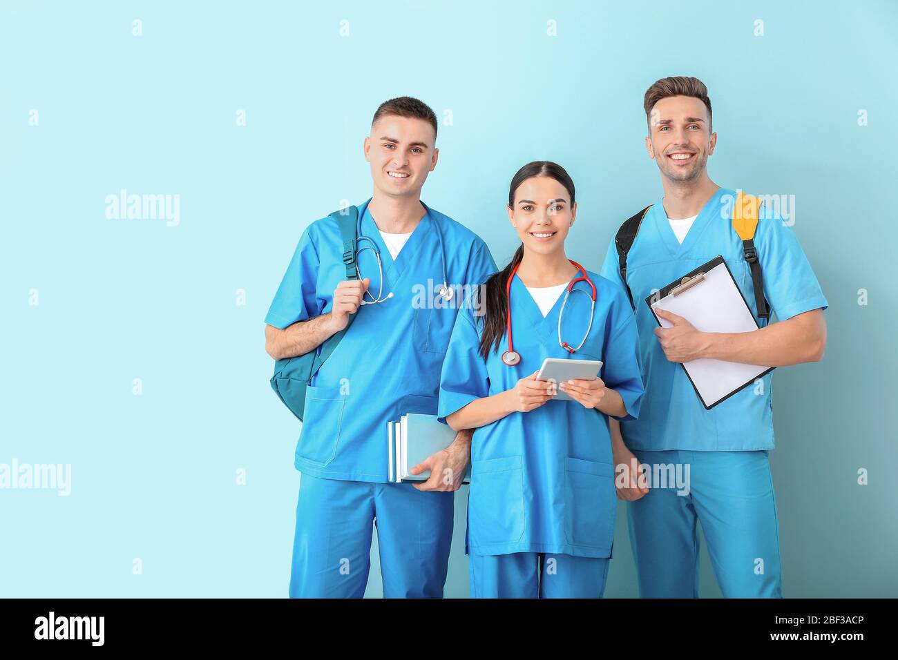 Medical students on color hi-res stock photography and images - Alamy