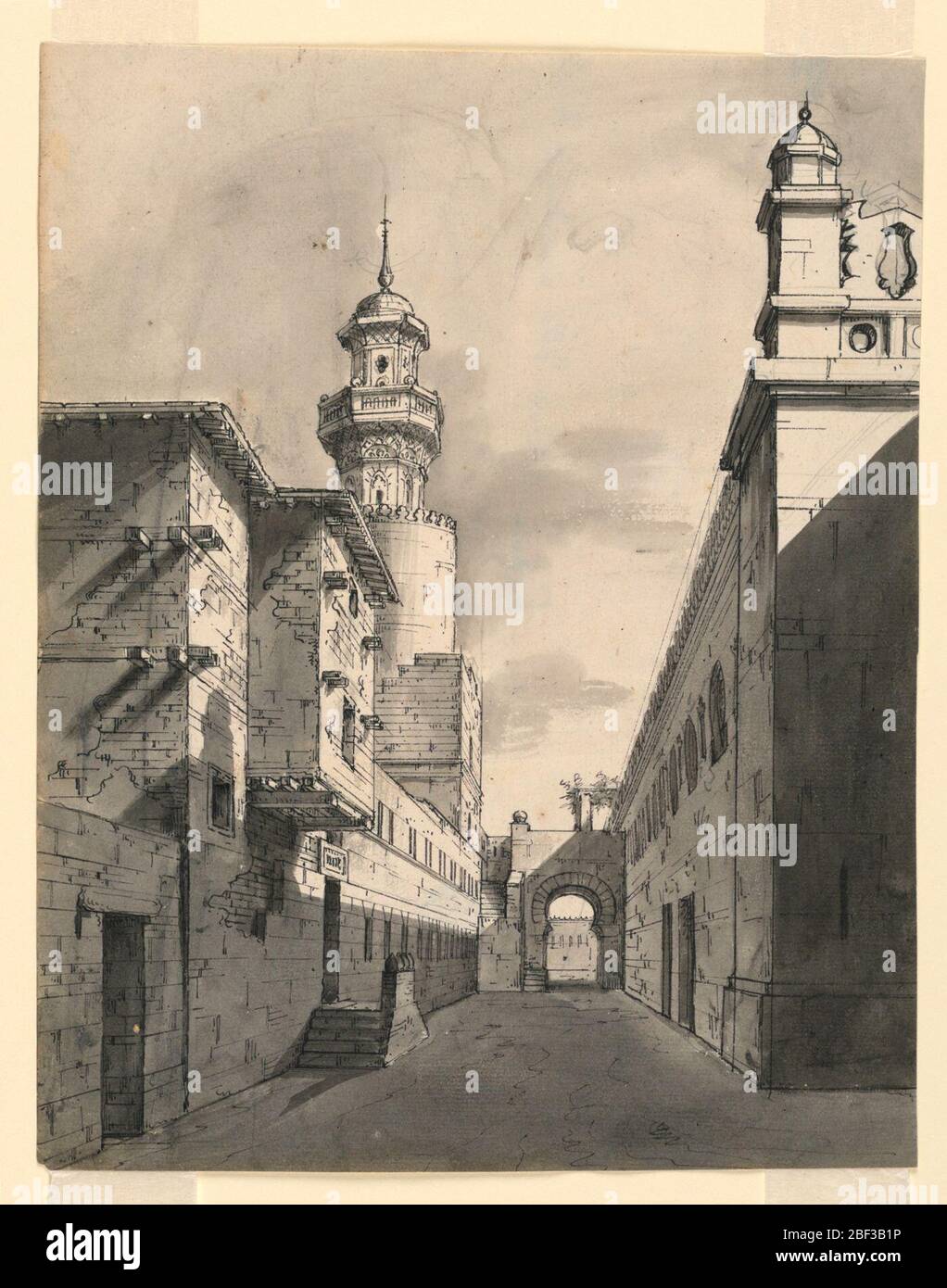 Stage design oriental street hi-res stock photography and images - Alamy