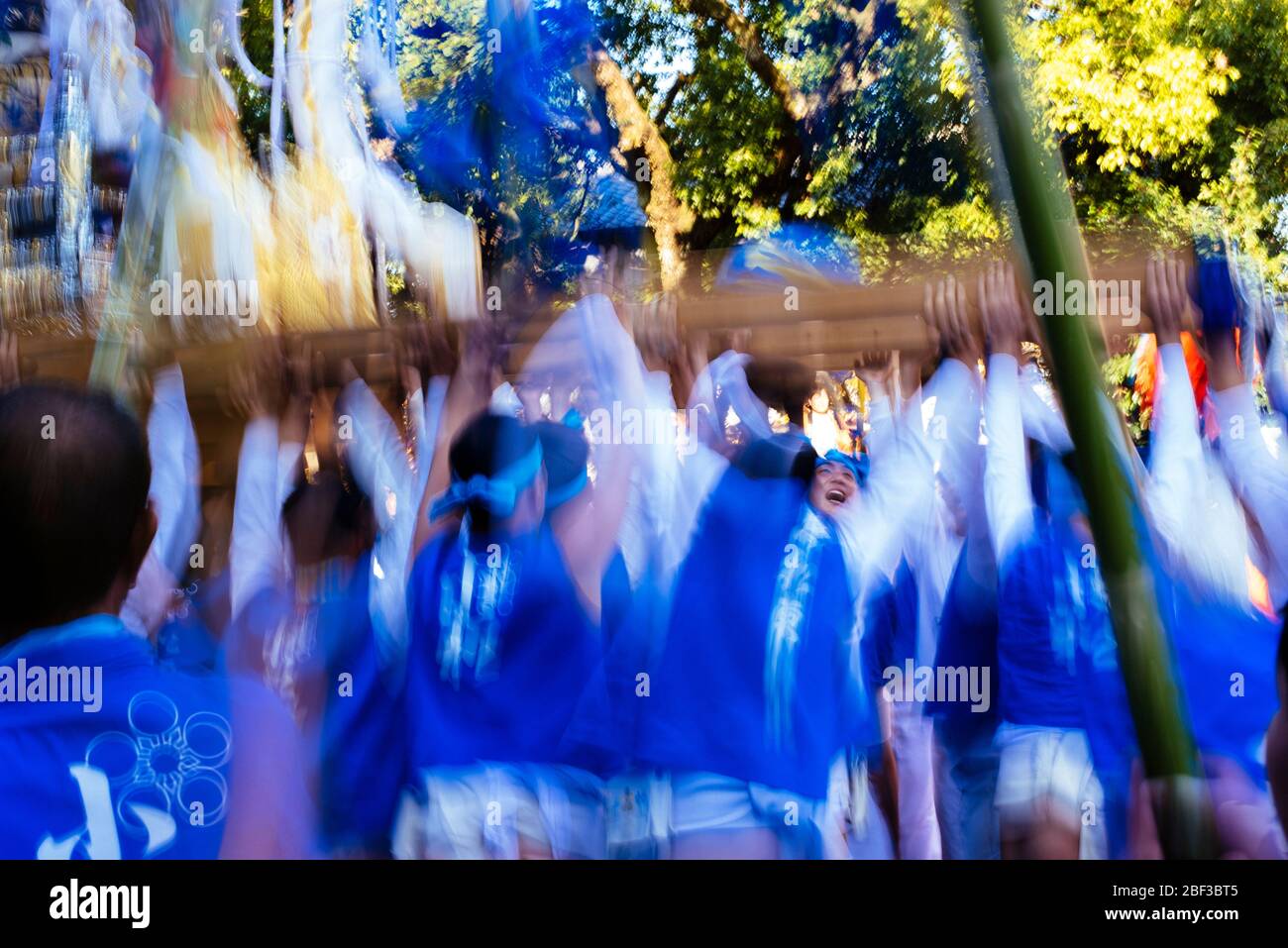 Japanese yatai festival in Himeji, Japan Stock Photo - Alamy