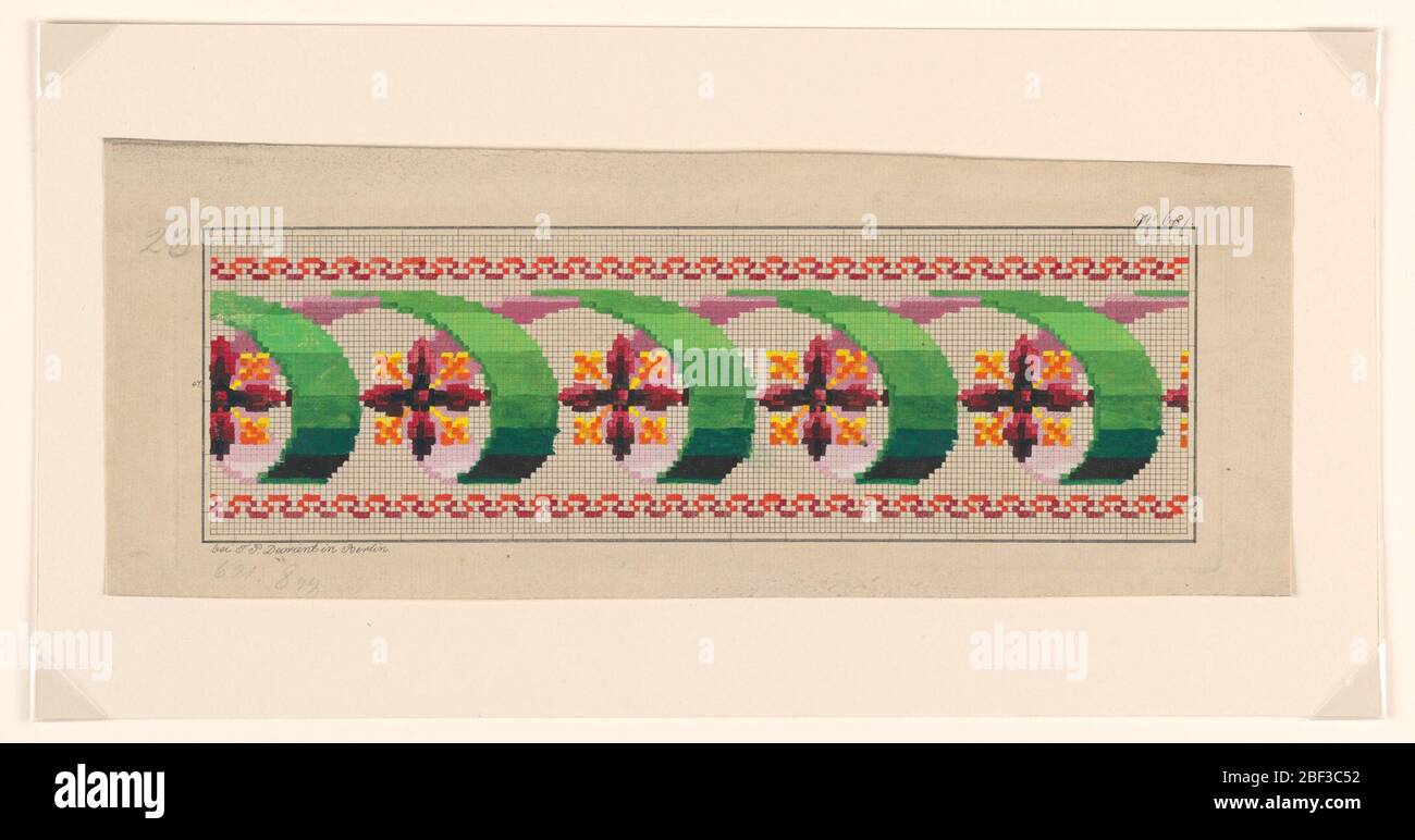 Wool Embroidery Design Berlin Wool Work. Design for wool work on ...