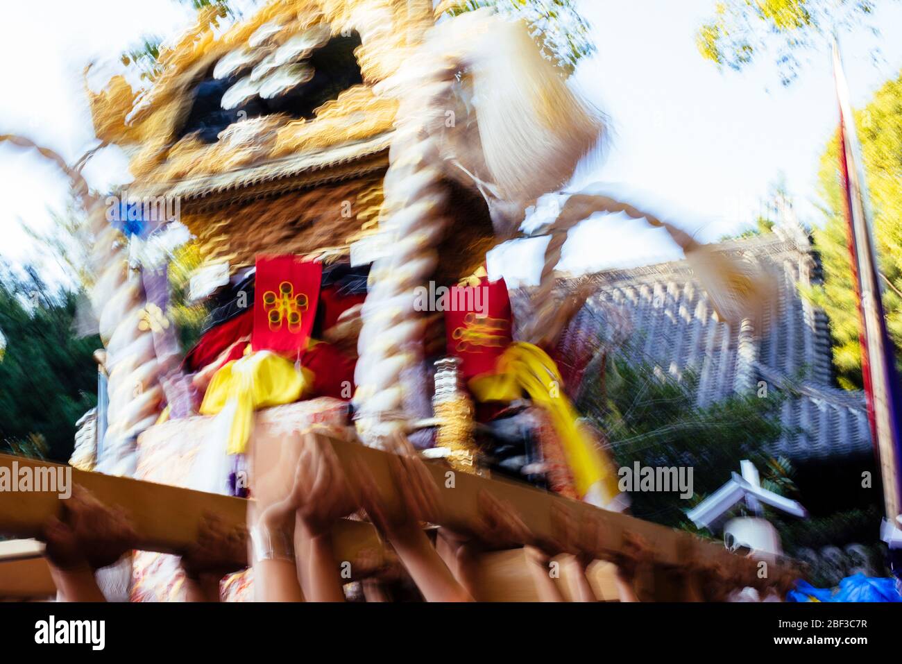 Japanese yatai festival in Himeji, Japan Stock Photo - Alamy