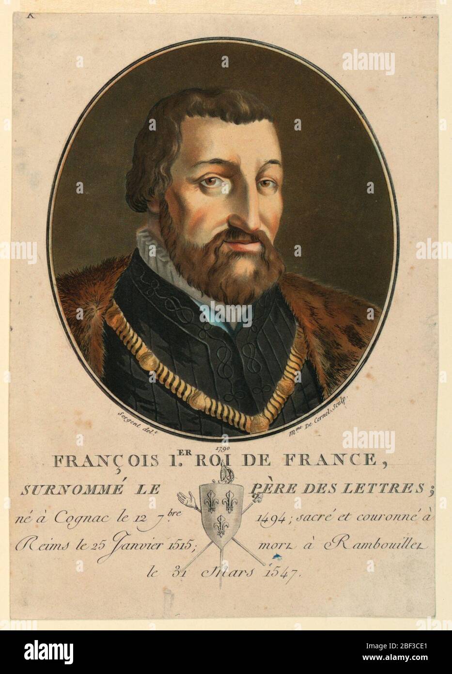 King Francis I of France Stock Photo - Alamy