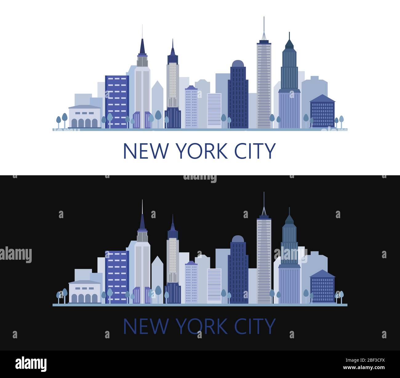 New York icon illustrated in vector on white background Stock Vector ...