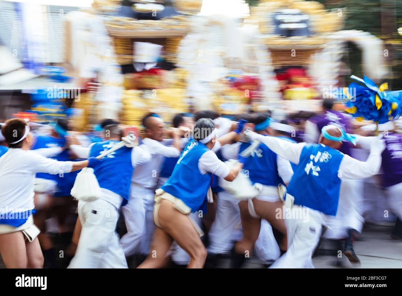 Japanese yatai festival in Himeji, Japan Stock Photo - Alamy
