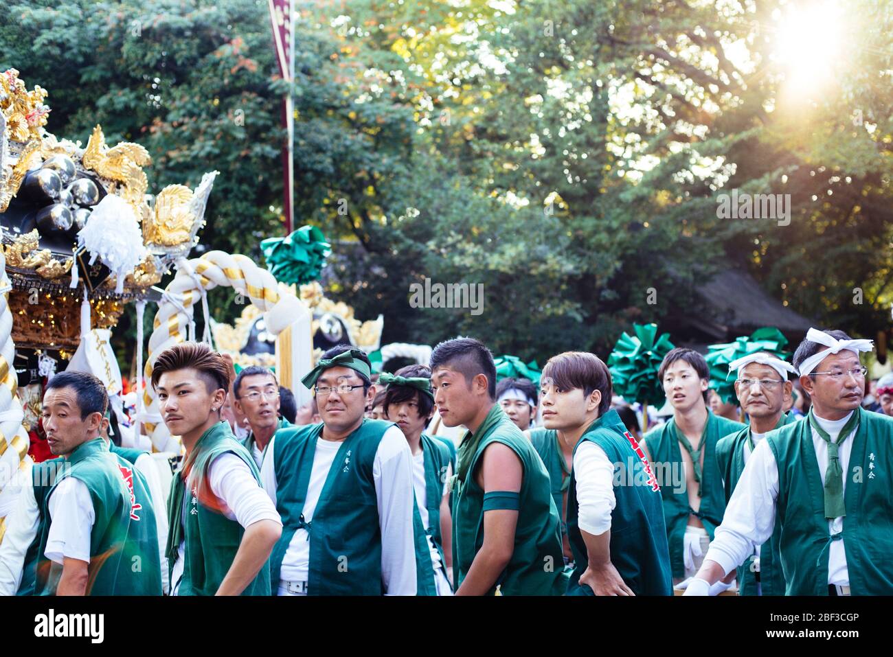 Japanese yatai festival in Himeji, Japan Stock Photo - Alamy