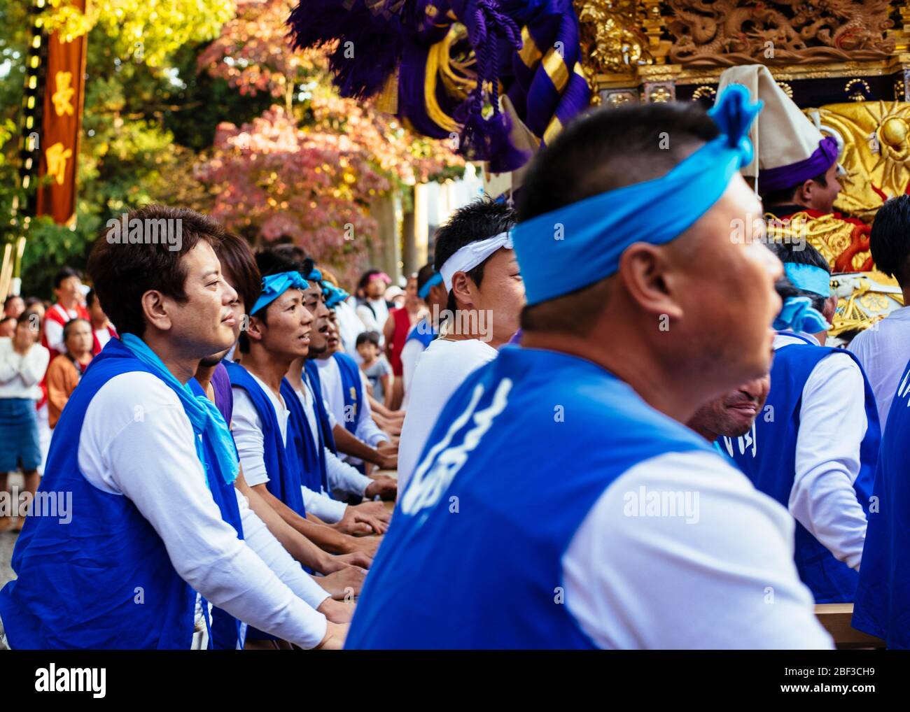 Japanese yatai festival in Himeji, Japan Stock Photo - Alamy