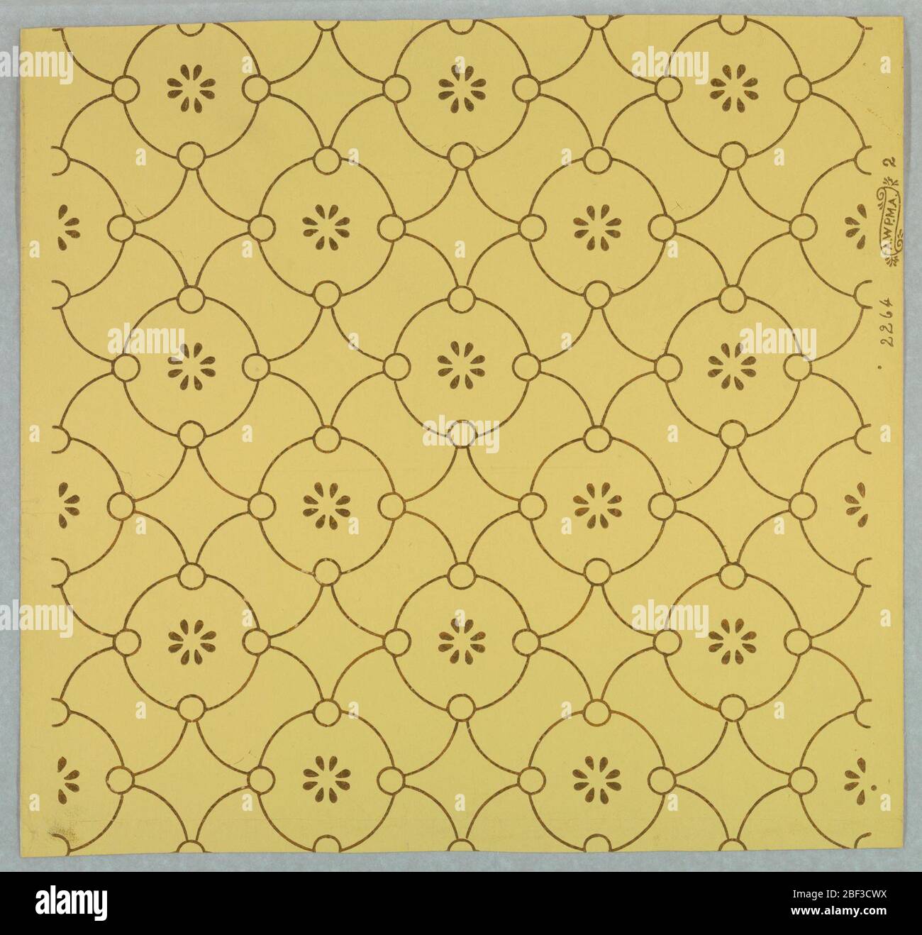 Circle motif containing stylized flower hi-res stock photography and ...