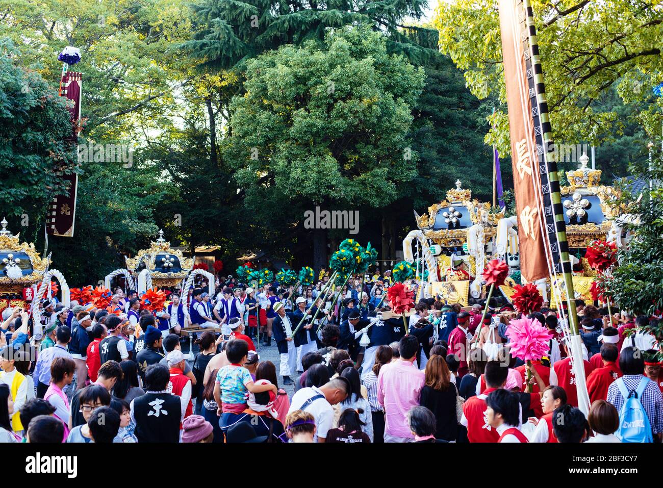 Japanese yatai festival in Himeji, Japan Stock Photo - Alamy
