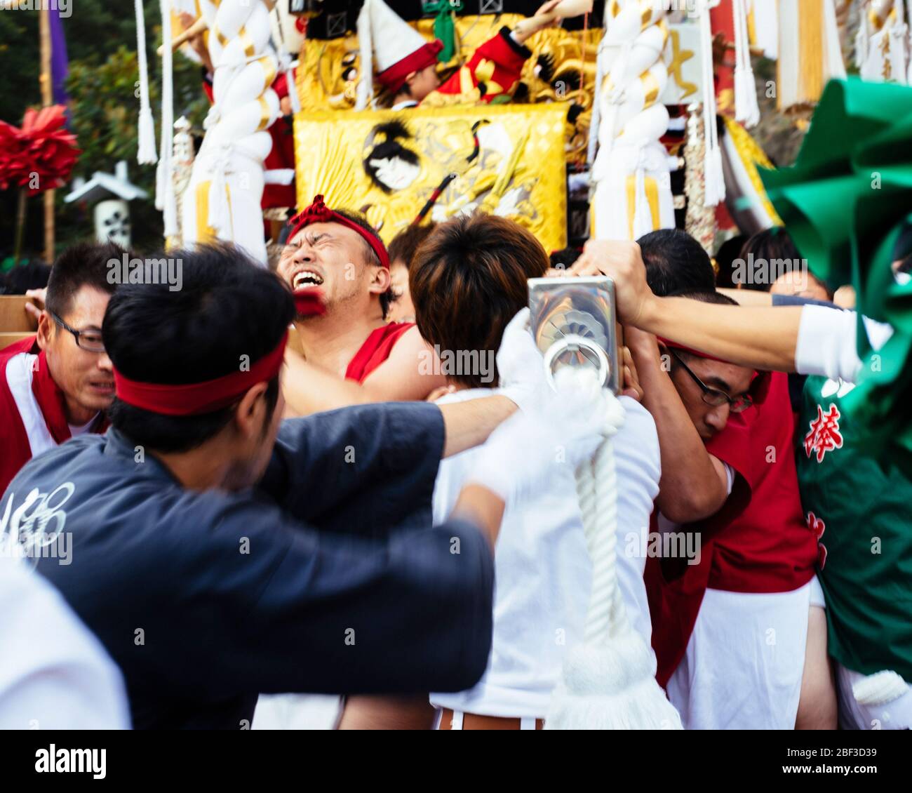Japanese yatai festival in Himeji, Japan Stock Photo - Alamy