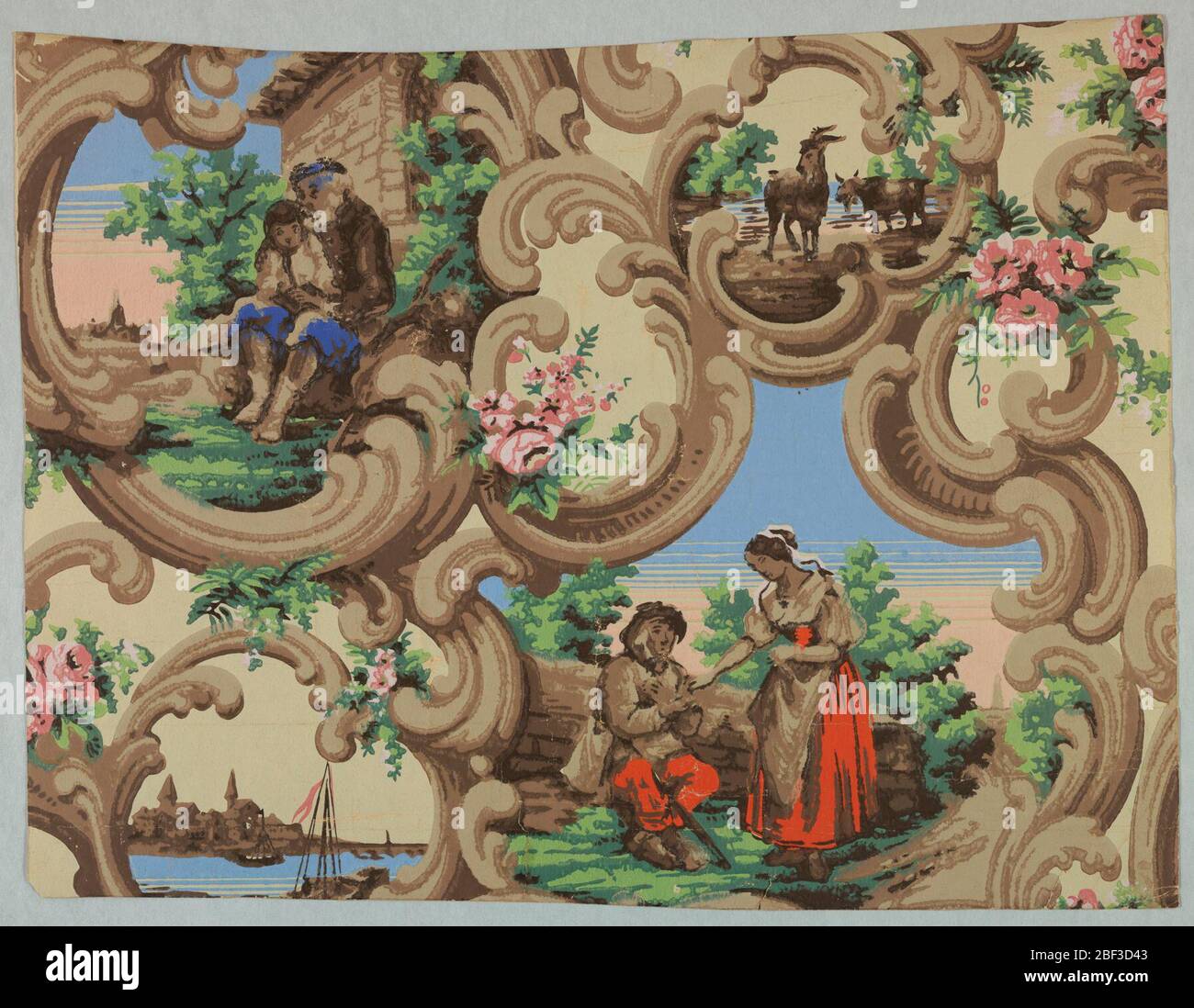 Osborne. Horizontal rectangle giving nearly a complete repeat of a ...