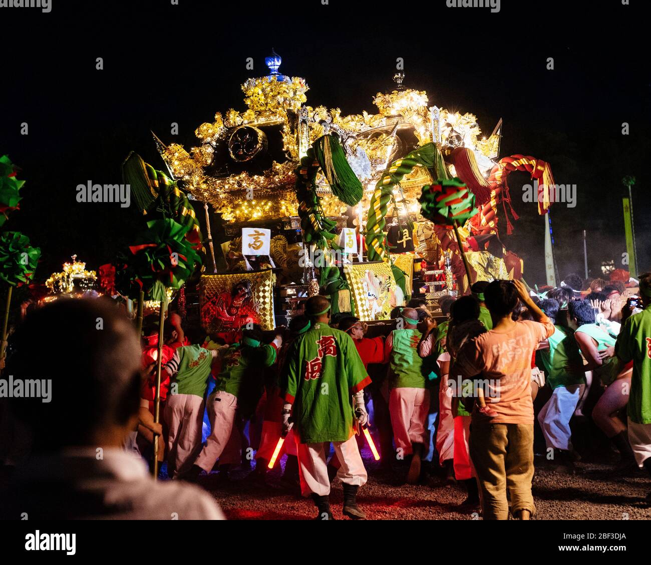 Japanese yatai festival in Himeji, Japan Stock Photo - Alamy