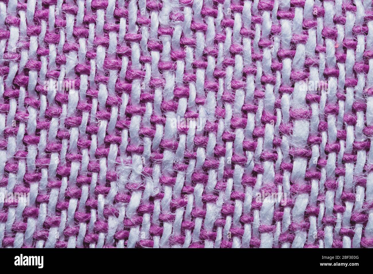 Pink fabric texture. knitted textile background. woven material close ...