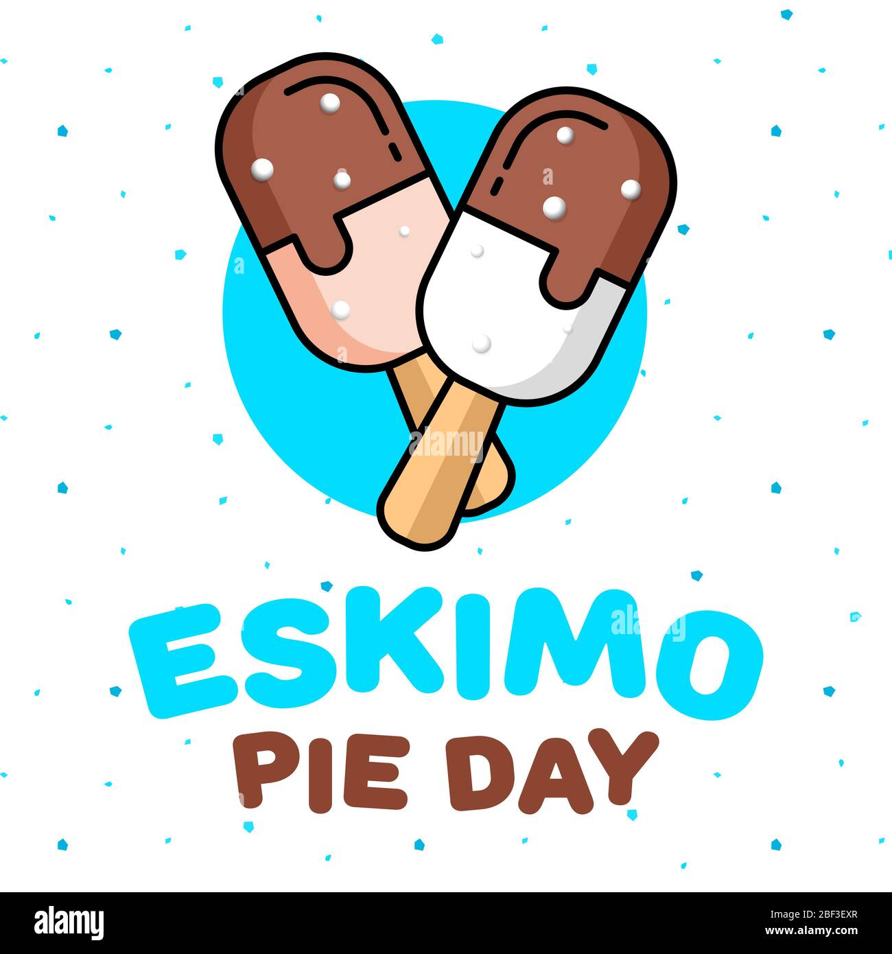January 24 is a sweet holiday, International Eskimo Pie Day. Square ...