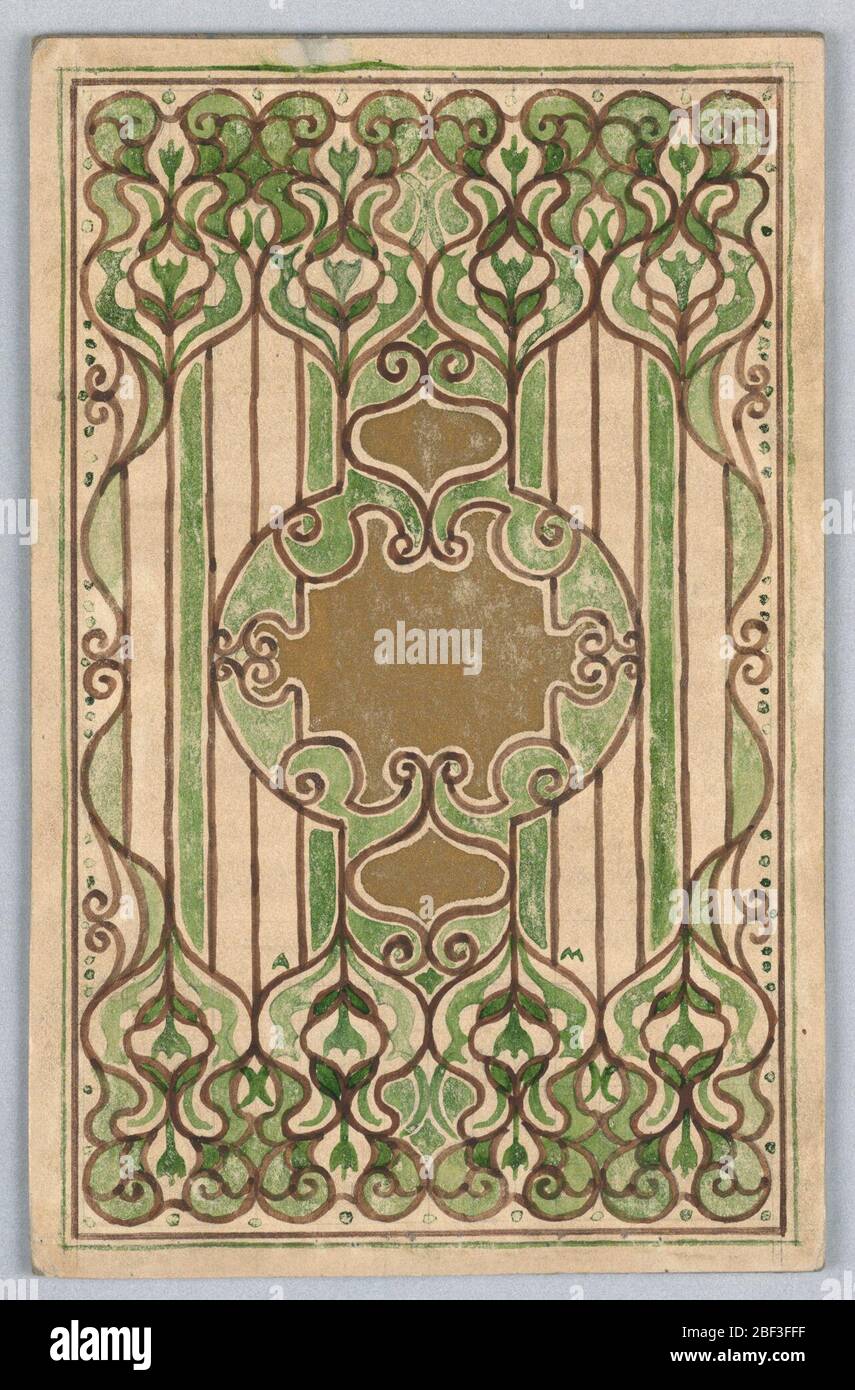 Design for a Book Cover The Complaining Millions of Men. On a cream ...