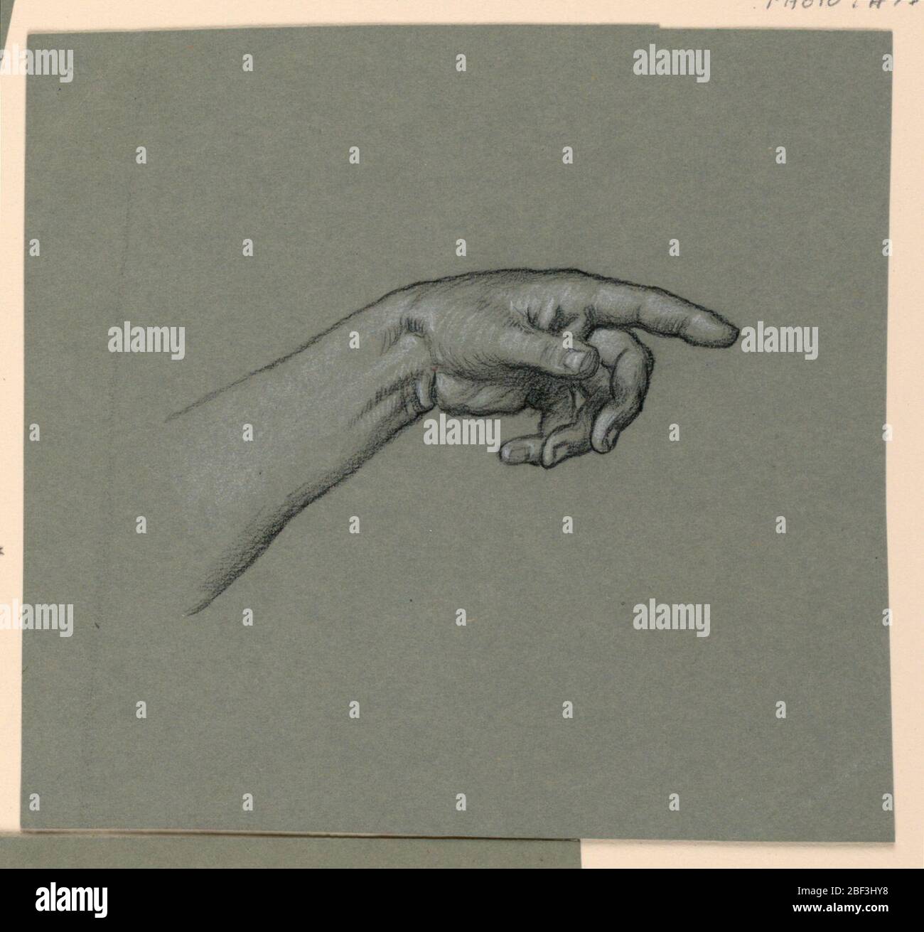 pointing left hand and wrist. pointing left hand and wrist Stock Photo ...