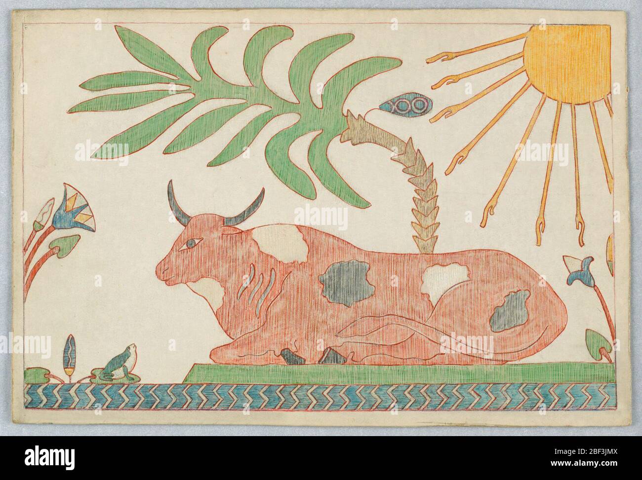 Ox and the frog hi-res stock photography and images - Alamy